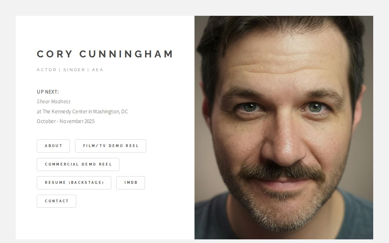 Cory Cunningham - Actor | Singer